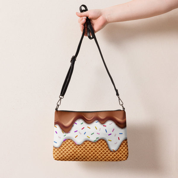 Vanilla Ice Cream Crossbody bag - Shoe Bakery