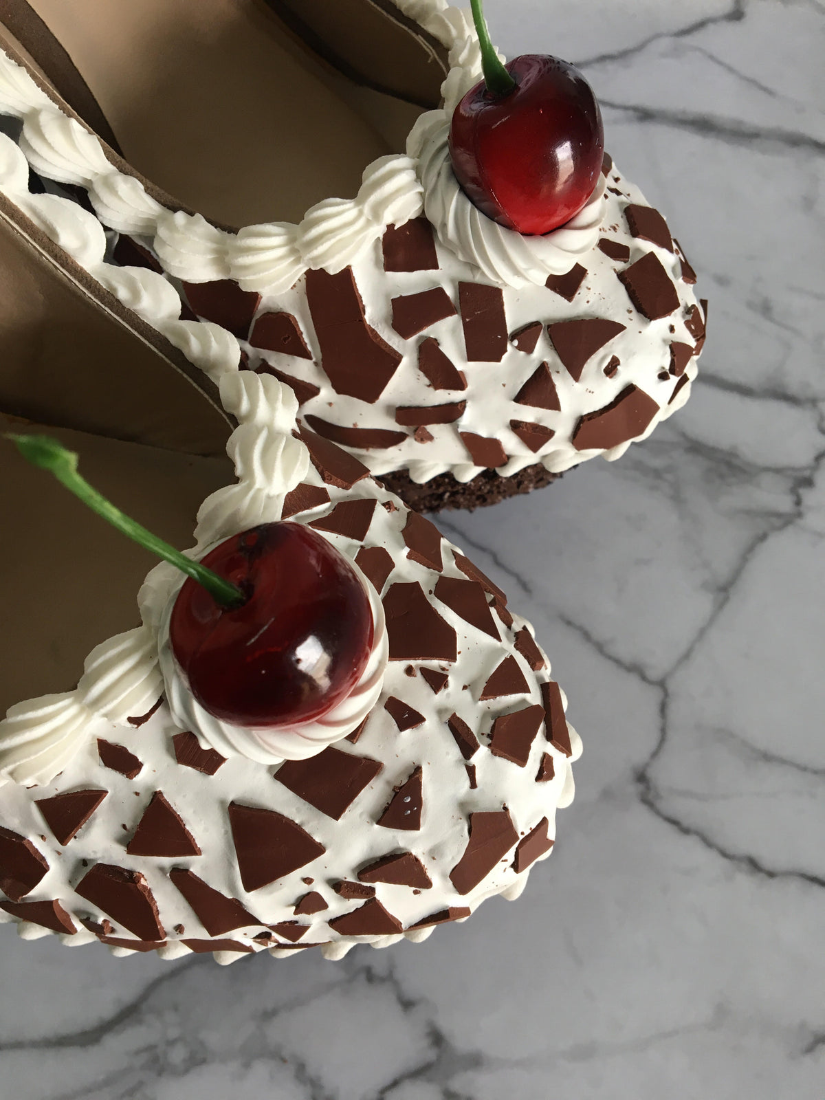 Black Forest Cake Wedge 4" - Shoe Bakery