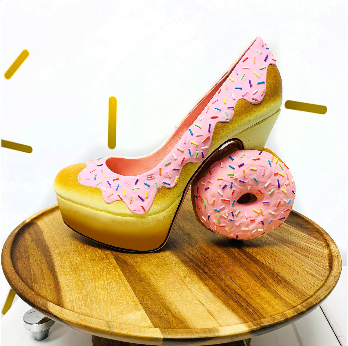 Donut Heels 2.0- Pink - Shoe Bakery